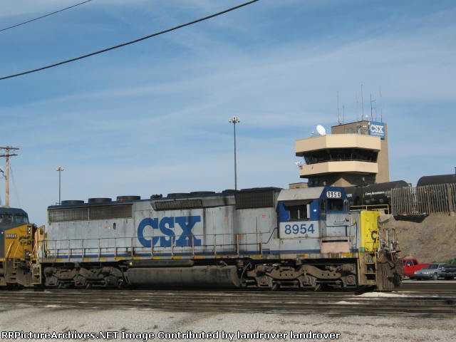 CSXT 8954 In Queensgate Yard In The Engine Pitt & Ready Tracks